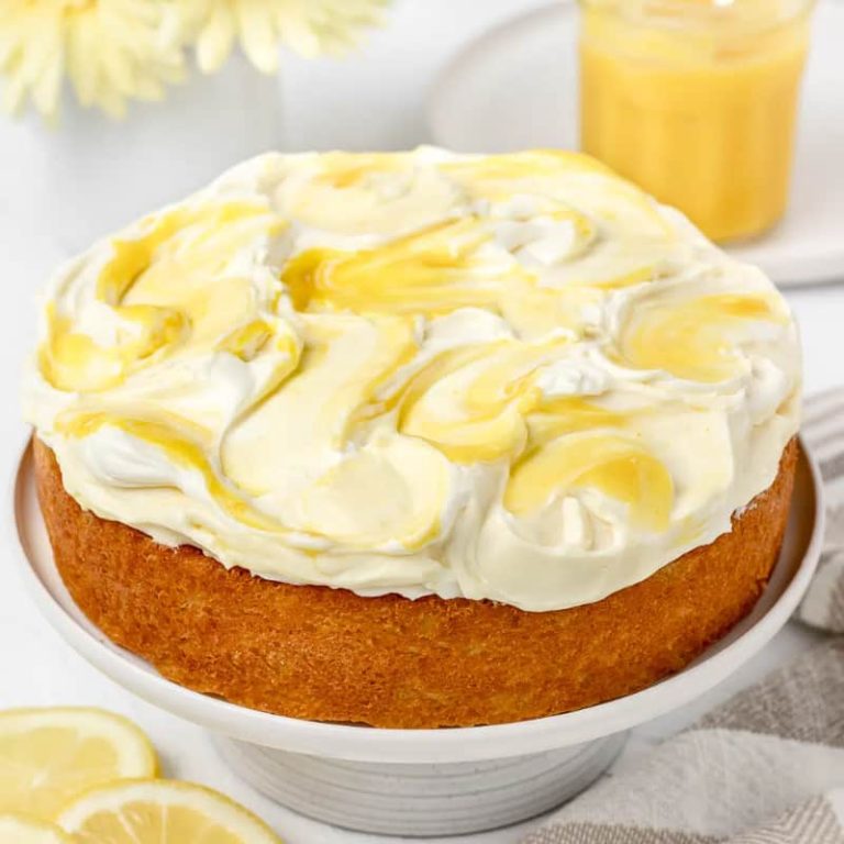 Mary Berry Lemon Curd Cake Recipe - British Baking Recipes