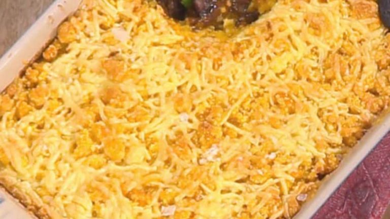 Hairy Bikers Chilli Beef Crumble Recipe