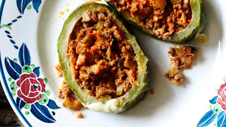 Hairy Bikers Stuffed Marrow Recipe - British Baking Recipes