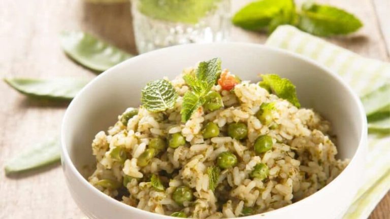 Jamie Oliver Pea And Mint Risotto - British Baking Recipes