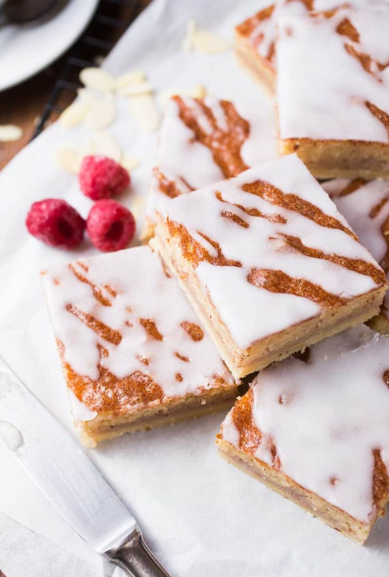 Mary Berry Bakewell Traybake - British Baking Recipes