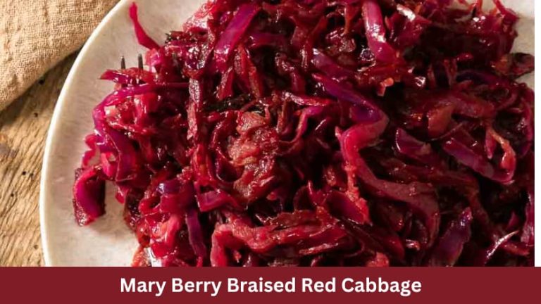 Easy Mary Berry Braised Red Cabbage Recipe