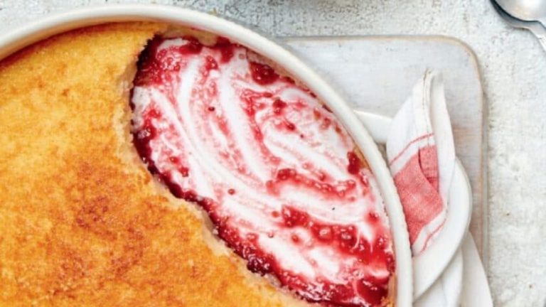 Easy Mary Berry Jam and Coconut Sponge Recipe