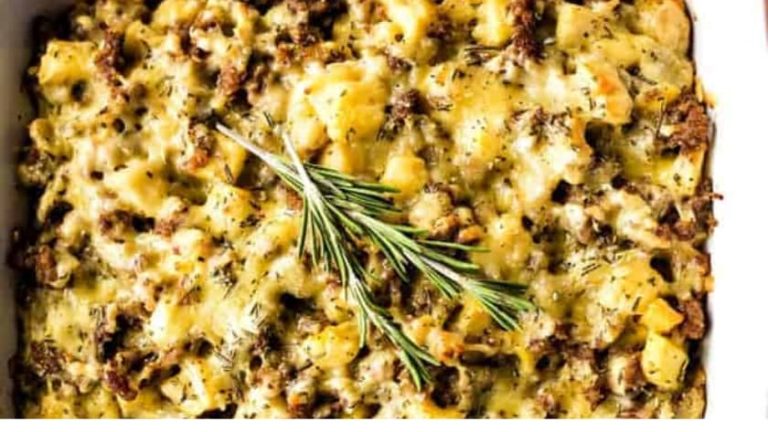 James Martin's Breakfast Sausage and Apple Casserole - British Baking ...