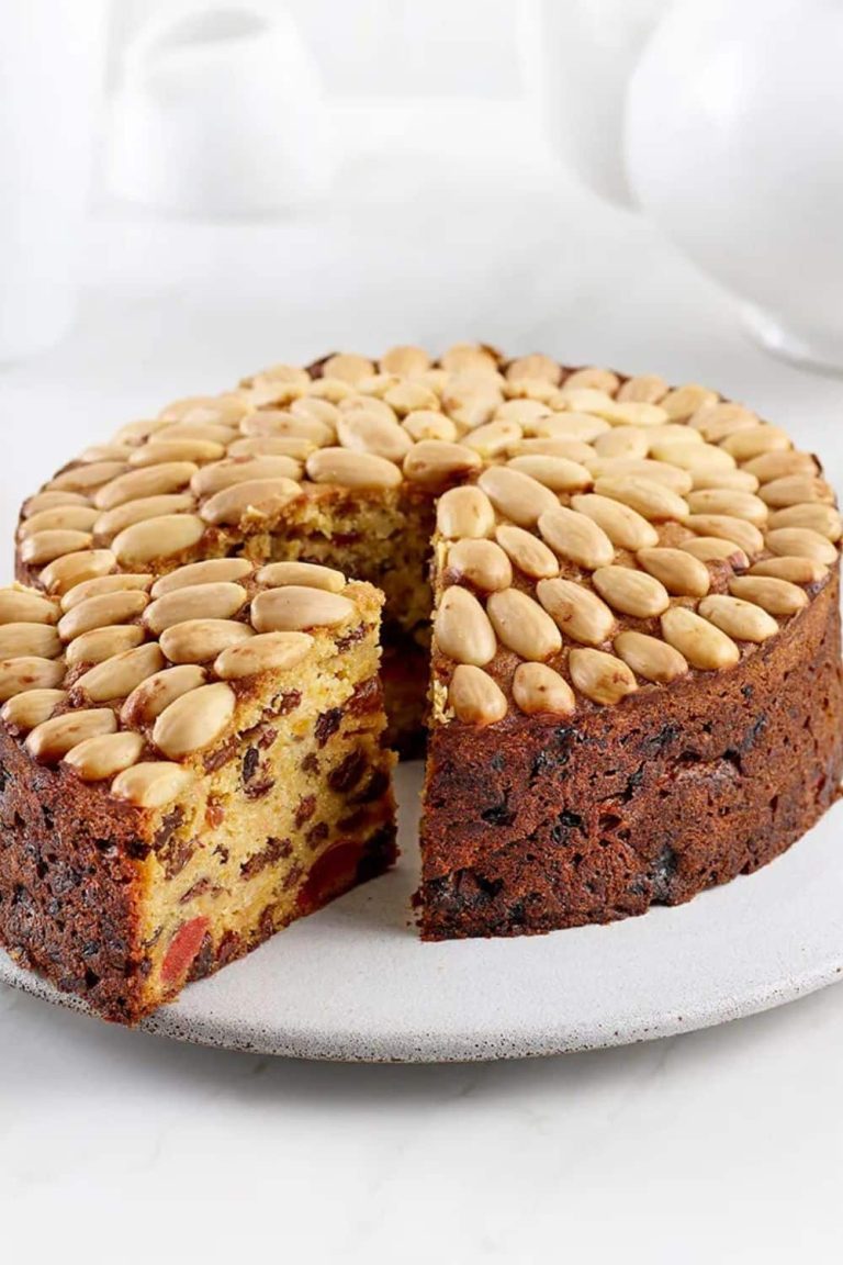 Classic Mary Berry Dundee Cake with Almond Topping