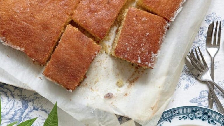 The Best Mary Berry Lemon Drizzle Traybake Recipe