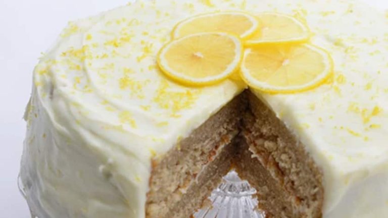 Mary Berry Lemon and Ginger Cake - British Baking Recipes