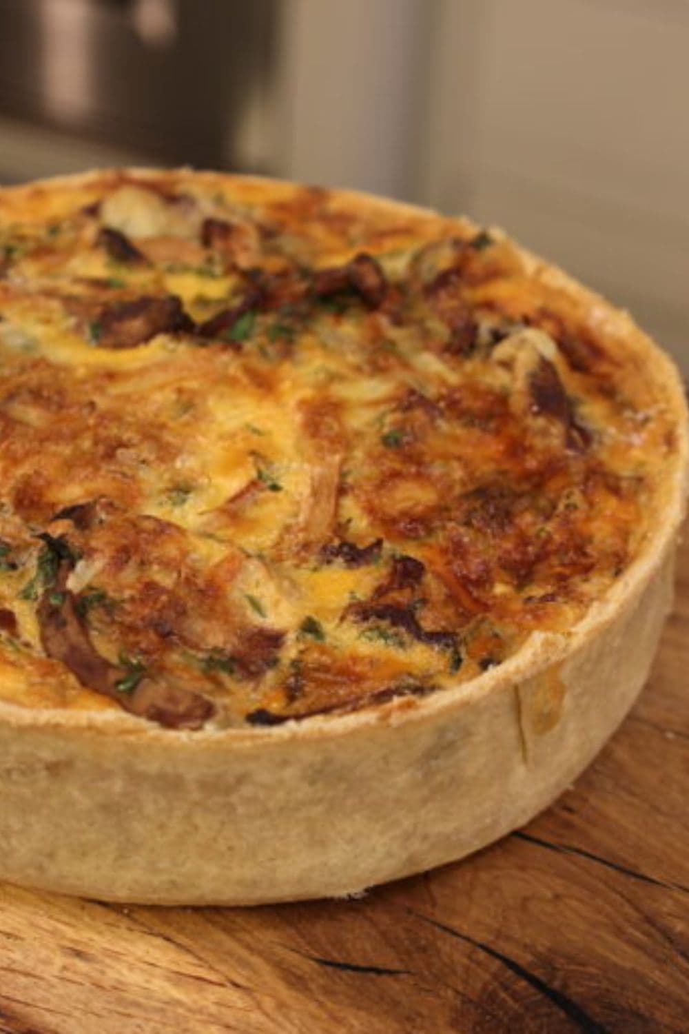 James Martin Mushroom Quiche - British Baking Recipes