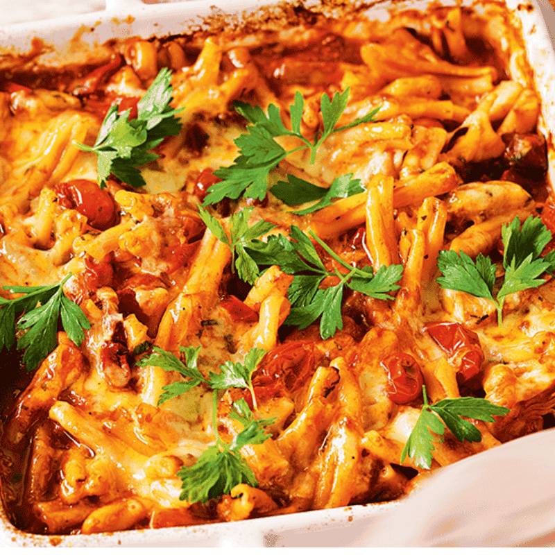 Jamie Oliver Cheesy Pasta Bake Recipe - British Baking Recipes