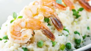 Jamie Oliver Prawn and Pea Risotto - British Baking Recipes