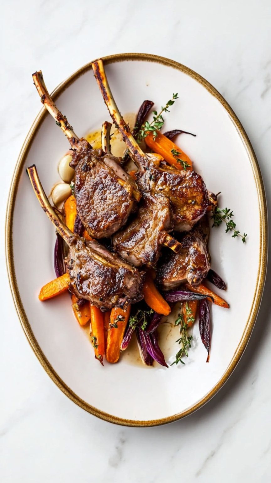 Jamie Oliver Lamb Chops Recipe - British Baking Recipes