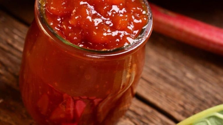 Mary Berry Rhubarb and Ginger Jam Recipe - British Baking Recipes